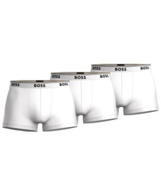 BOSS by Hugo Boss Men's 3-Pack Power Trunk Underwear - Macy's