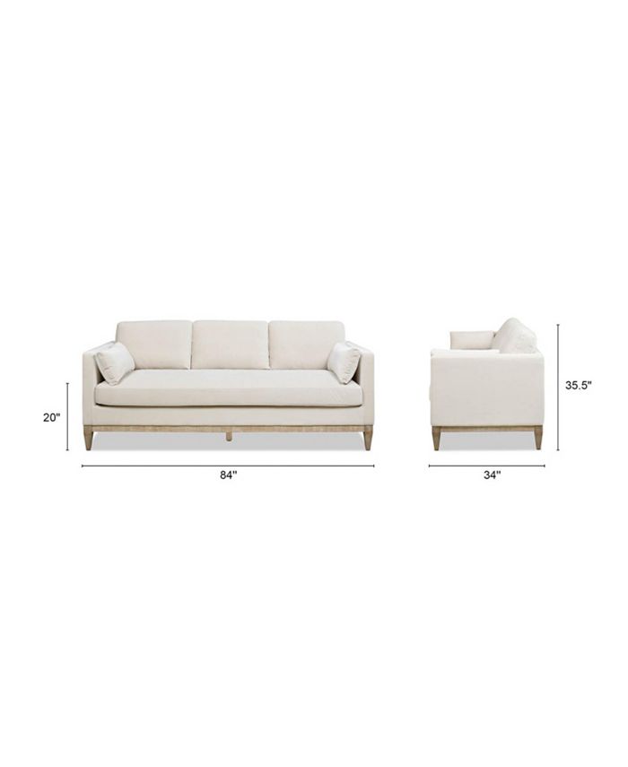 Jennifer Taylor Home Knox 84" Modern Farmhouse Sofa - Macy's