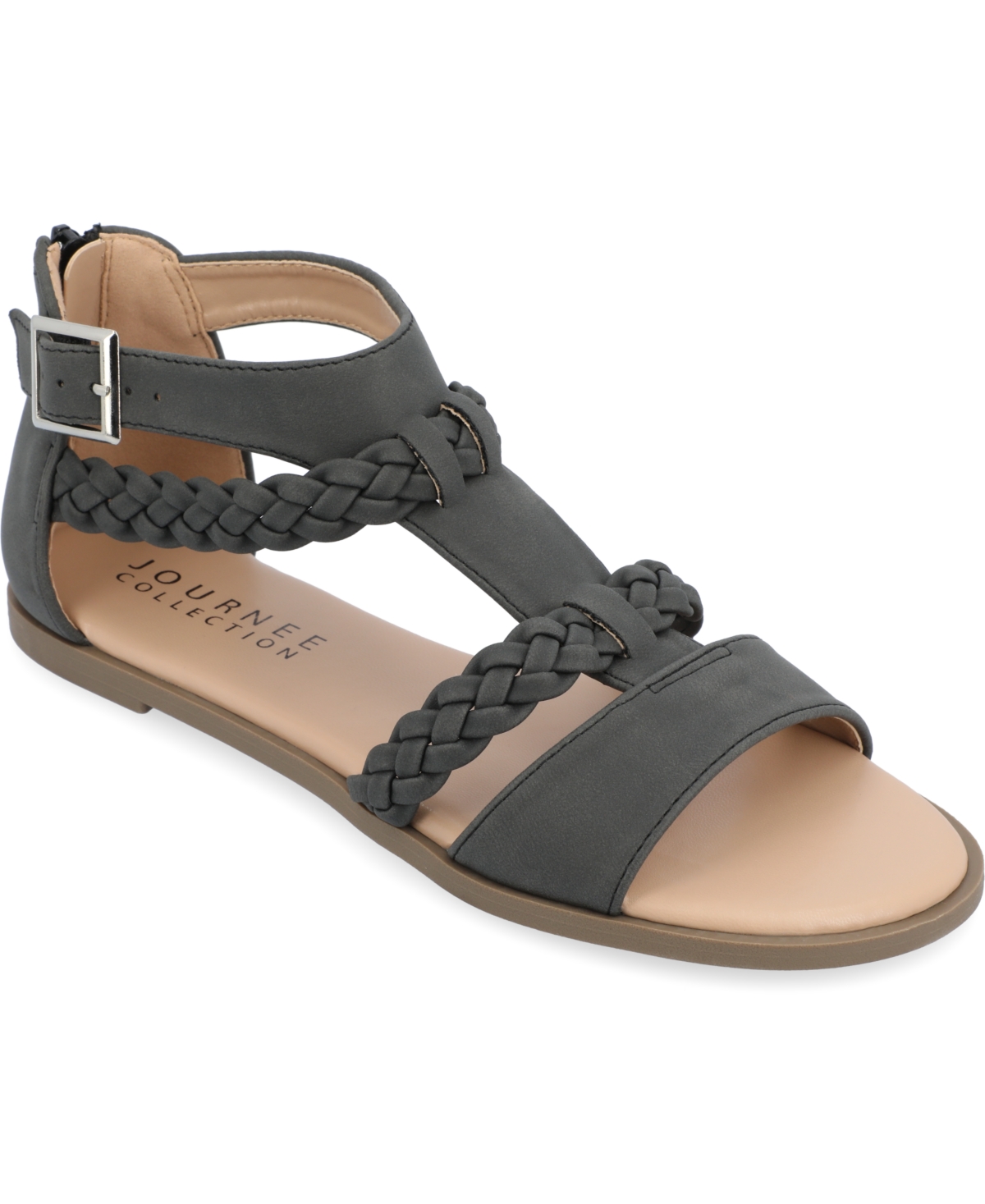 Click here for Journee Collection Womens Florence Sandals - Black prices