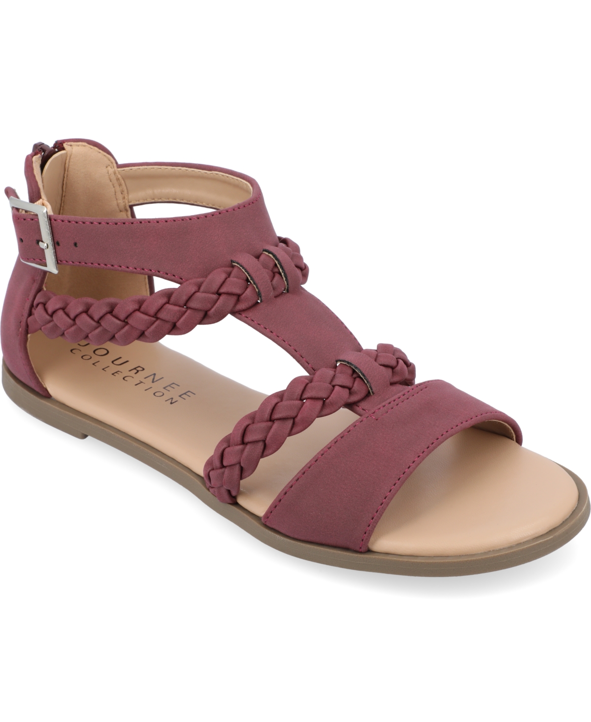 Click here for Journee Collection Womens Florence Sandals - Purpl... prices
