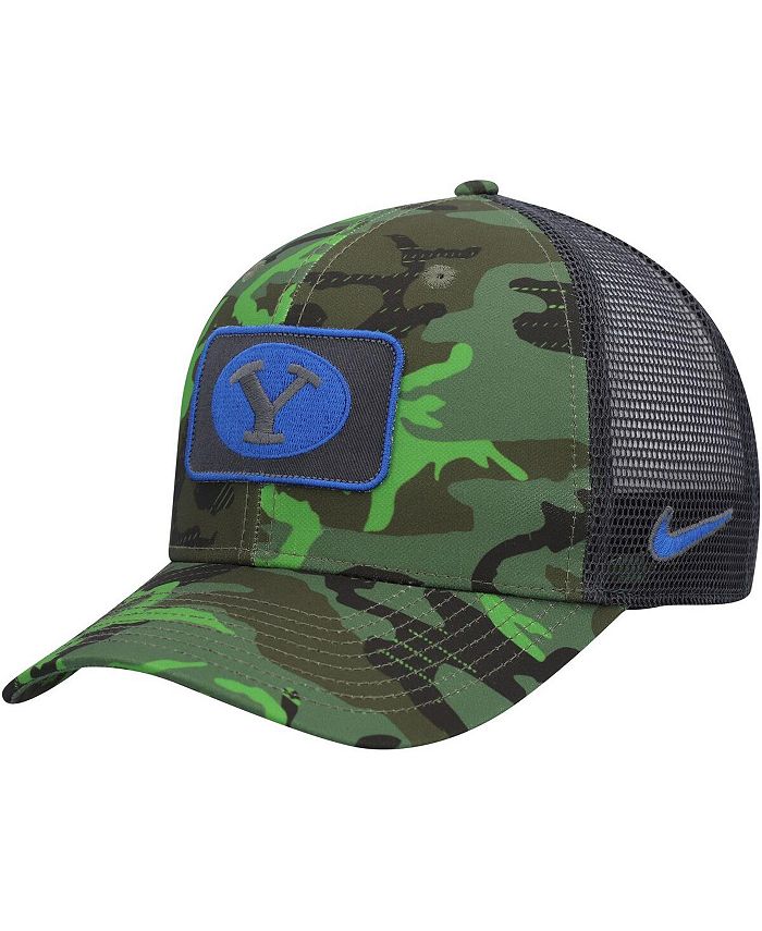 Nike Men's Camo, Black BYU Cougars Classic99 Veterans Day Trucker ...