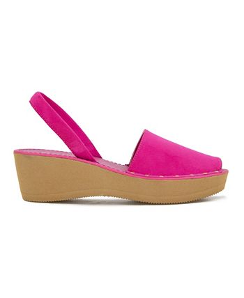 Kenneth Cole Reaction Women's Fine Glass Studs Wedge Sandals - Macy's