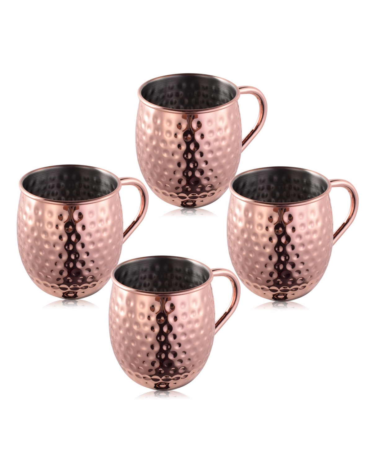 Click here for Megacasa 4 piece set of 16oz. Copper Moscow Mule M... prices