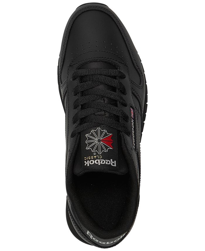 Reebok Women's Classic Leather Casual Sneakers from Finish Line - Macy's