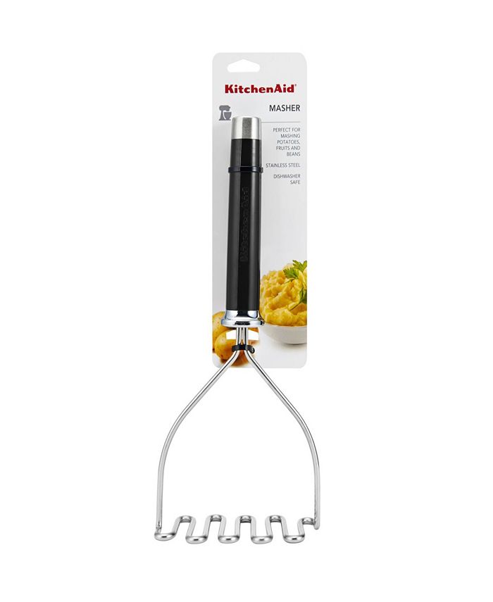 KitchenAid Gourmet Stainless Steel Wire Masher, 10.24" - Macy's