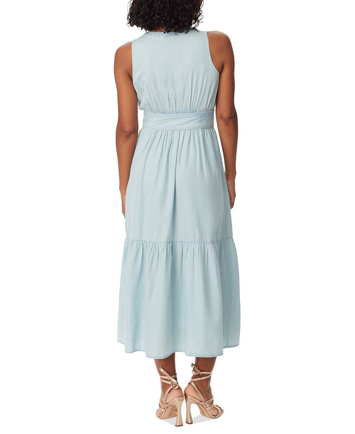 Sam Edelman Women's Selene Self-Belt Midi Dress - Macy's
