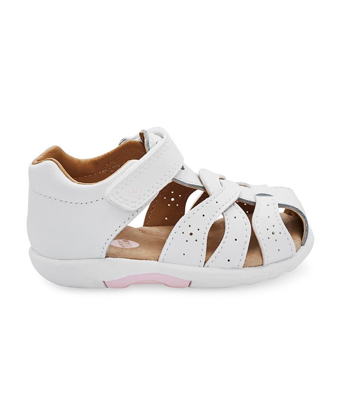 Stride Rite Toddler Girls SRTech Xena Leather Sandals - Macy's