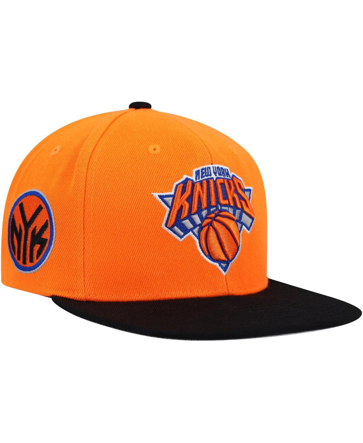 Click here for Mens Mitchell & Ness Orange  Black New York Knicks... prices