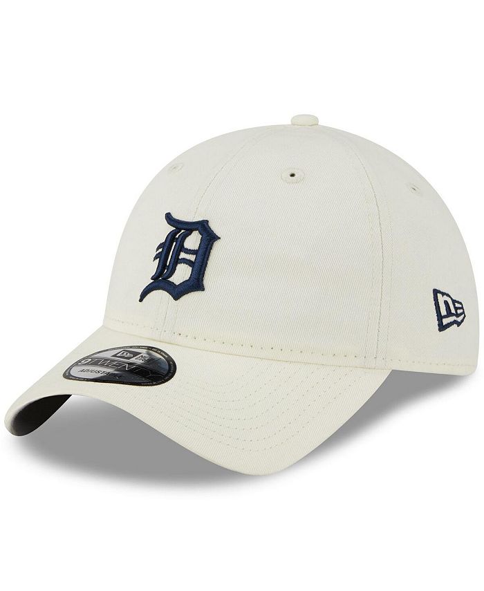New Era Men's Cream Detroit Tigers Chrome Core Classic 9Twenty ...