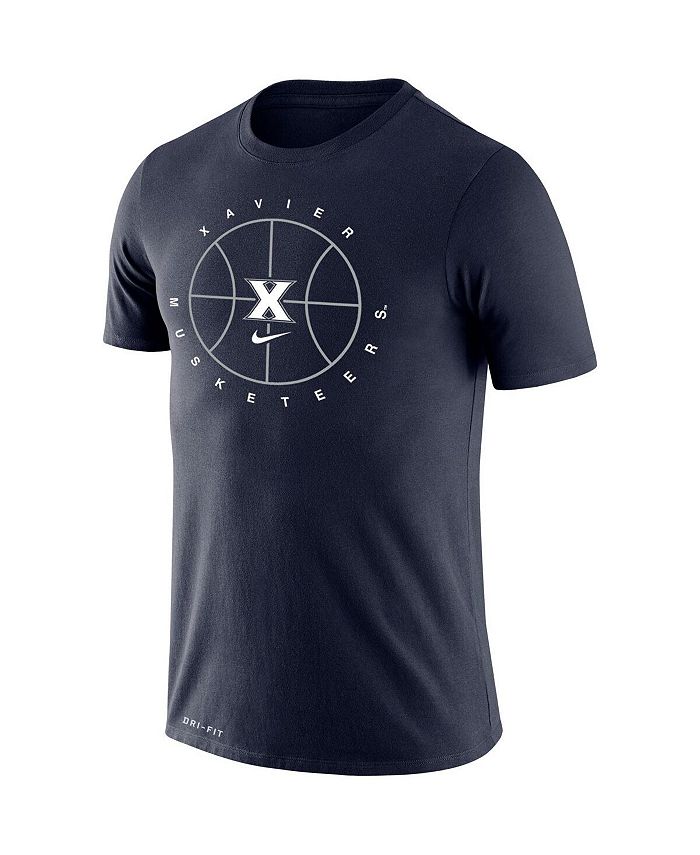 Nike Men's Navy Xavier Musketeers Basketball Icon Legend Performance T ...