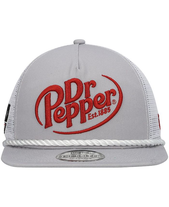 New Era Men's Gray, White Bubba Wallace Golfer Snapback Hat - Macy's