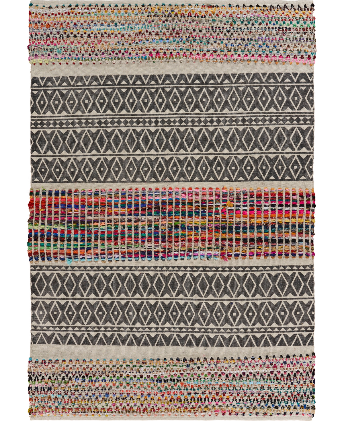 Click here for Lr Home Vernon Vrnon-608 3 x 5 Area Rug - Multi  G... prices