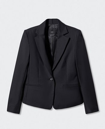 MANGO Women's Structured Suit Blazer & Reviews - Jackets & Blazers ...