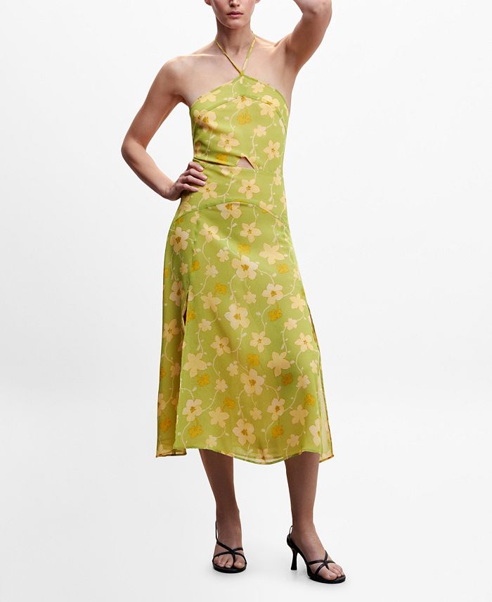 MANGO Women's Flower Print Dress - Macy's