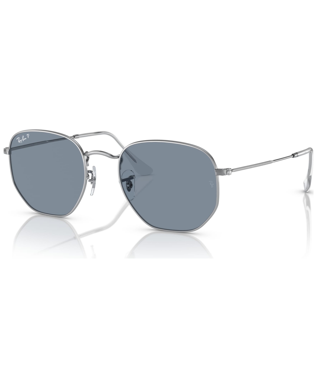 Click here for Ray-Ban Unisex Geometric Polarized Metal Sunglasse... prices