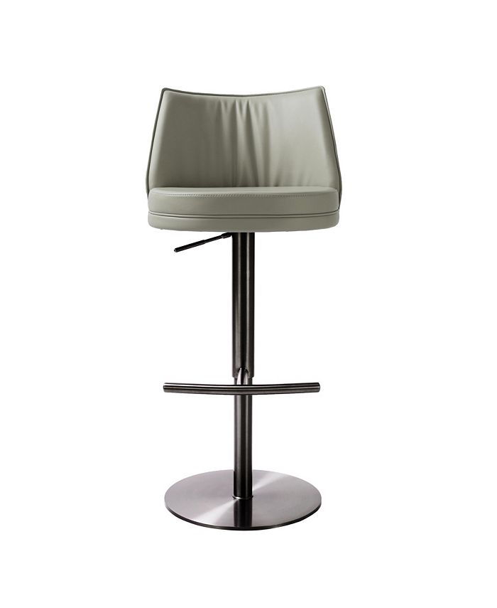 TOV Furniture Gala Leather on Adjustable Stool - Macy's