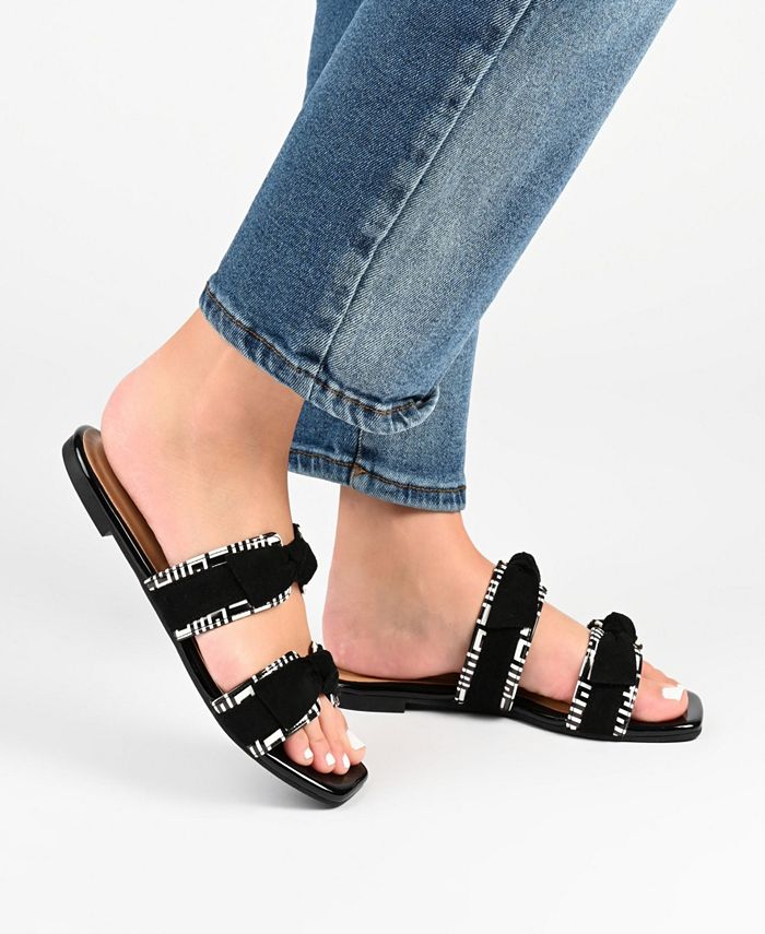 Journee Collection Women's Ireanna Double Bow Sandals - Macy's