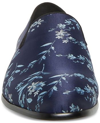 Steve Madden Men's Braxtin Floral Embroidered Smoking Slipper - Macy's