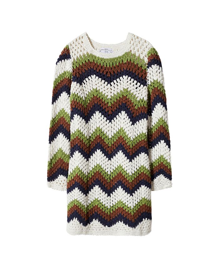 MANGO Women's Handmade Crochet Dress - Macy's