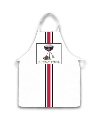 Ohio State Buckeyes Eat Drink and Go Team Apron - Macy's