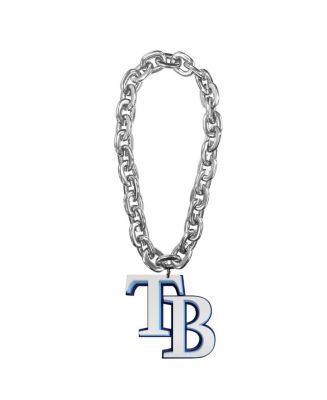 Men's and Women's Silver-Tone Tampa Bay Rays Team Logo Fan Chain - Macy's