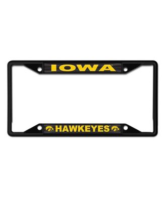Wincraft Iowa Hawkeyes Chrome Color License Plate Frame - Macy's