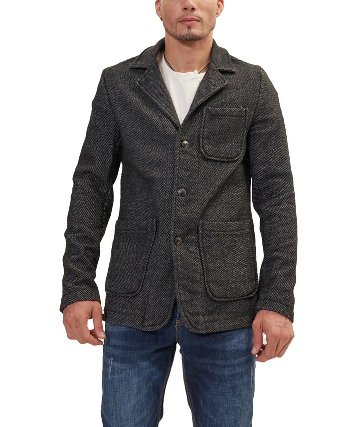 RON TOMSON Men's Modern 3-Button Cotton Jacket - Macy's