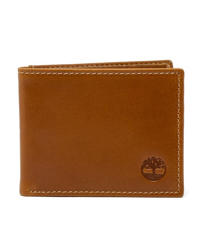 Timberland Men's Buff Apache Billfold Leather Wallet - Macy's