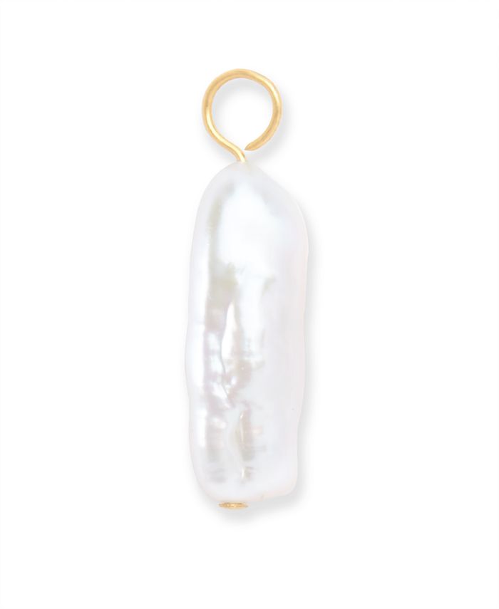 brook & york 14K Gold-Plated Baroque Cultured Pearl Lola Long Charm ...