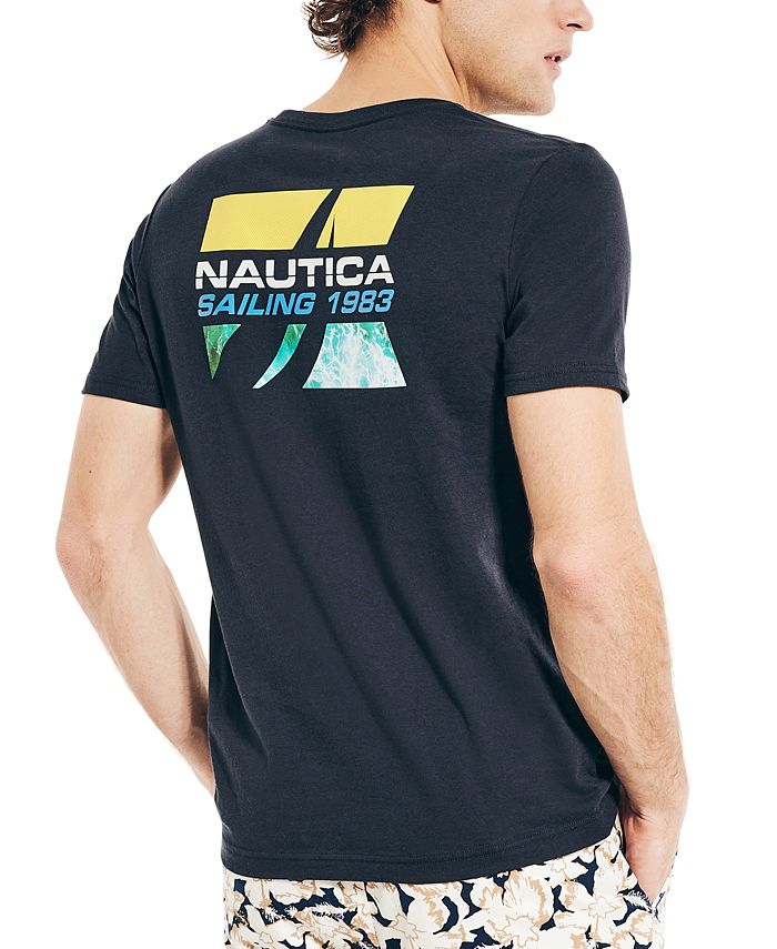 Nautica Men's Sailing Graphic Crewneck T-Shirt - Macy's