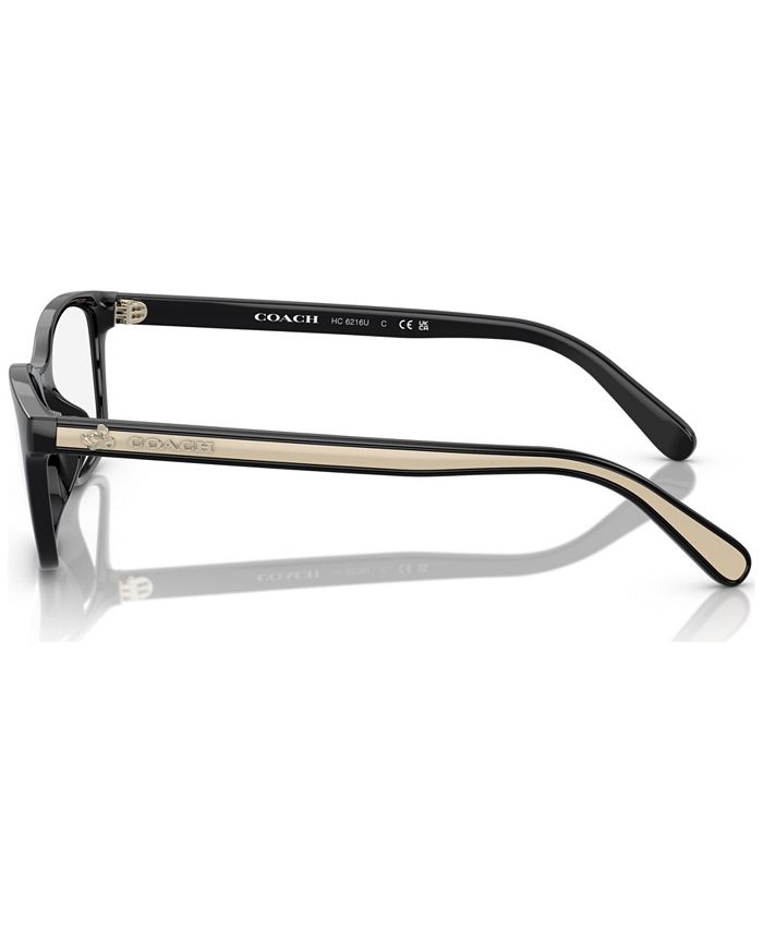 COACH Women's Rectangle Eyeglasses, HC6216U 51 - Macy's
