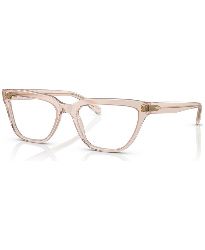 Vogue Eyewear Women's Rectangle Eyeglasses, VO5443 54 - Macy's