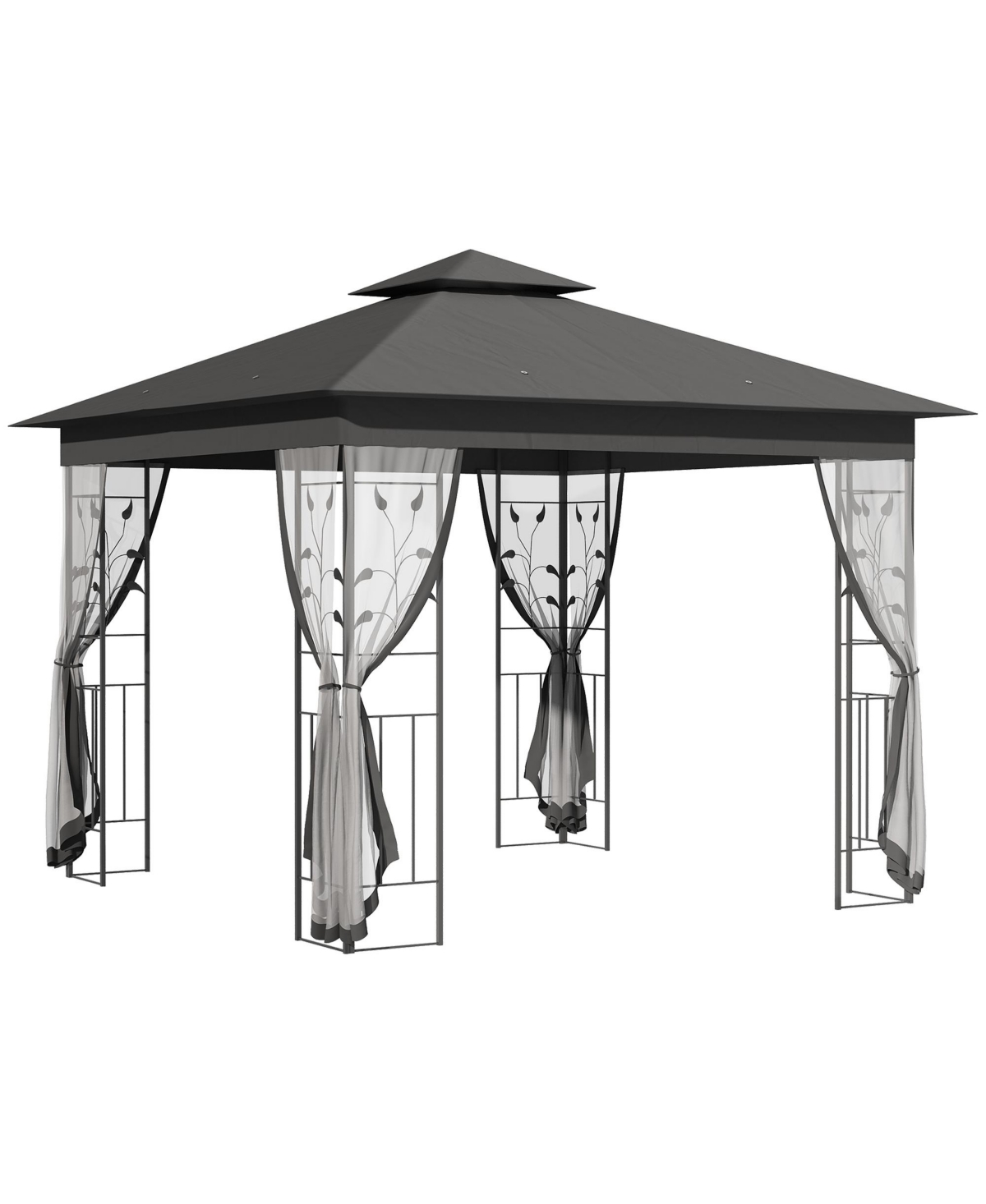 Click here for Outsunny 10 x 10 Outdoor Patio Gazebo Canopy with... prices