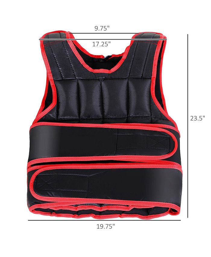 Soozier Adjustable Weighted Vest, Weighted Workout Vest with ...