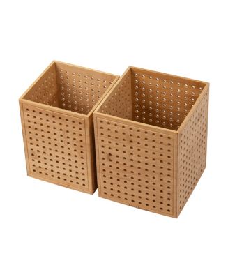 Mind Reader Lattice Collection, Wastepaper Basket Set, Office, Restroom ...