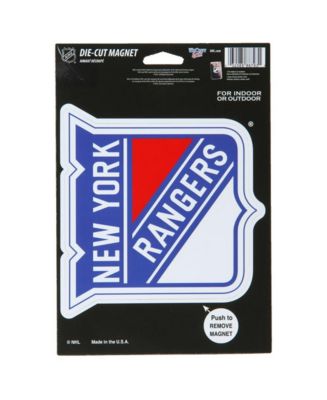 New York Rangers Wincraft Primary 6" x 9" Car Magnet - Macy's