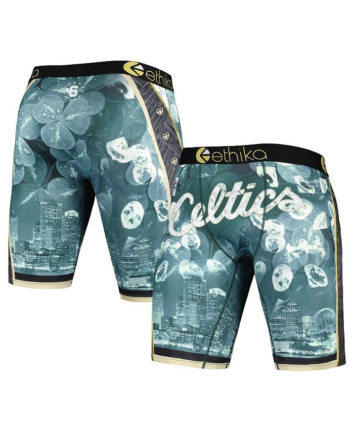 Ethika Men's Kelly Green Boston Celtics City Edition Boxer Briefs - Macy's