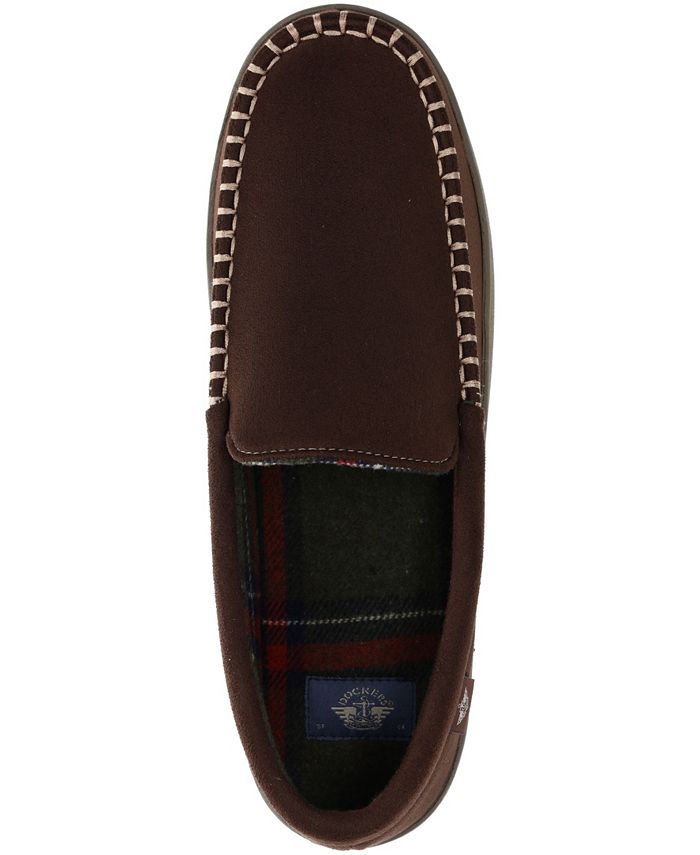 Dockers Men's Micro Suede Venetian Moc Slip-On Slippers - Macy's