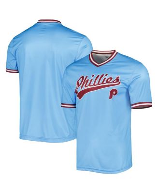 Men's Stitches Light Blue Philadelphia Phillies Cooperstown Collection ...