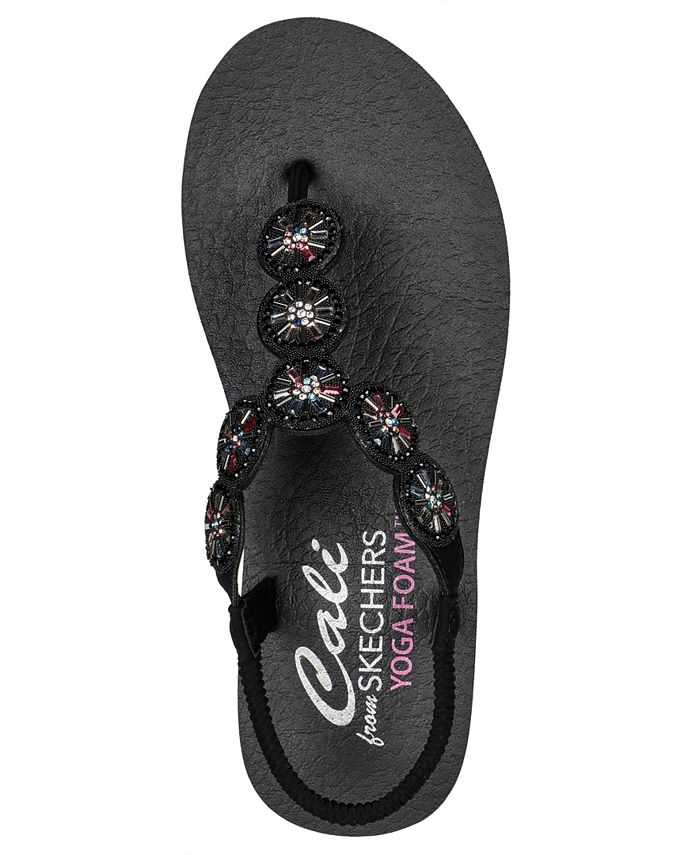 Skechers Women's Cali Meditation - Sweet Sparkle Flip-Flop Thong ...