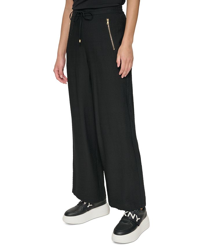 DKNY Women's Pull-On Drawstring Pants - Macy's