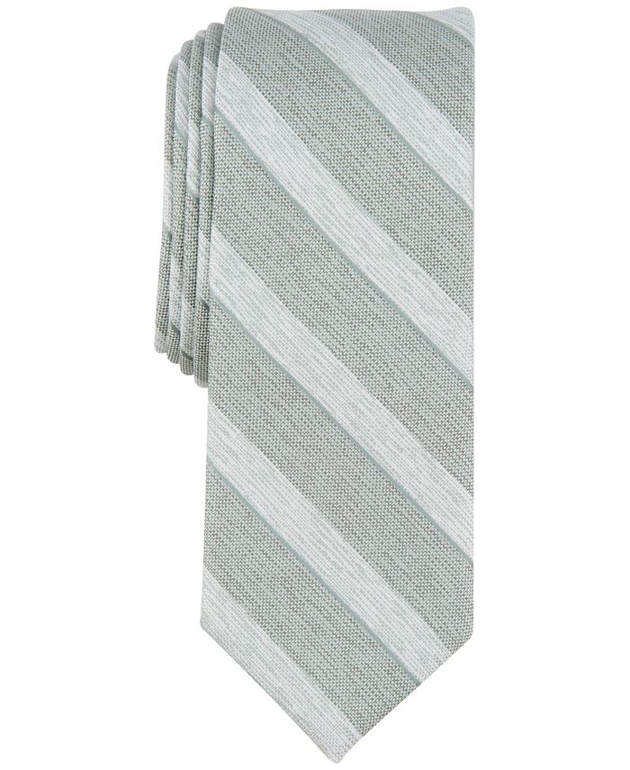 Bar III Men's Gable Stripe Tie, Created for Macy's - Macy's