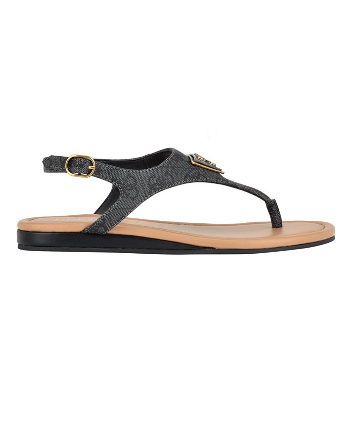 GUESS Women's Unali Slingback Sandals - Macy's