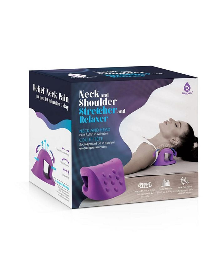 PURSONIC Neck and Shoulder Stretcher and Relaxer - Macy's
