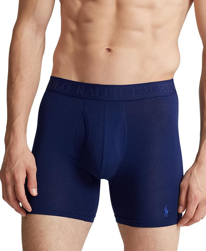 Polo Ralph Lauren Men's 5 Pack Classic Stretch Fit Boxer Briefs + 1 ...