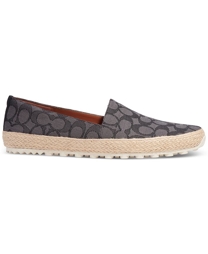 COACH Men's Signature Jacquard Espadrille - Macy's
