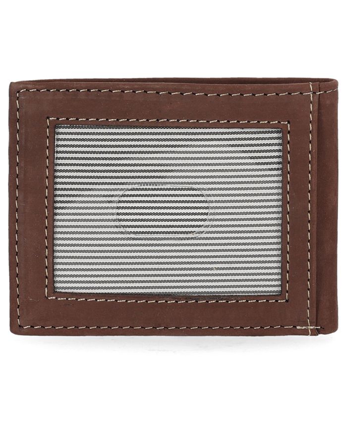 Timberland Men's Nubuck Slimfold Wallet - Macy's