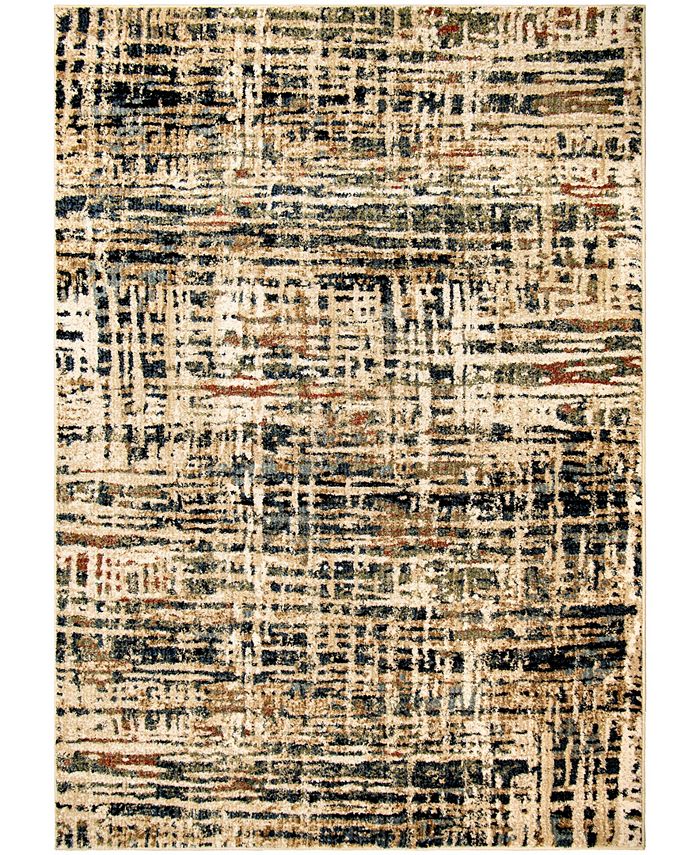 Orian Rugs Orian Adagio Desert Strokes 7'8" x 10'10" Area Rug - Macy's