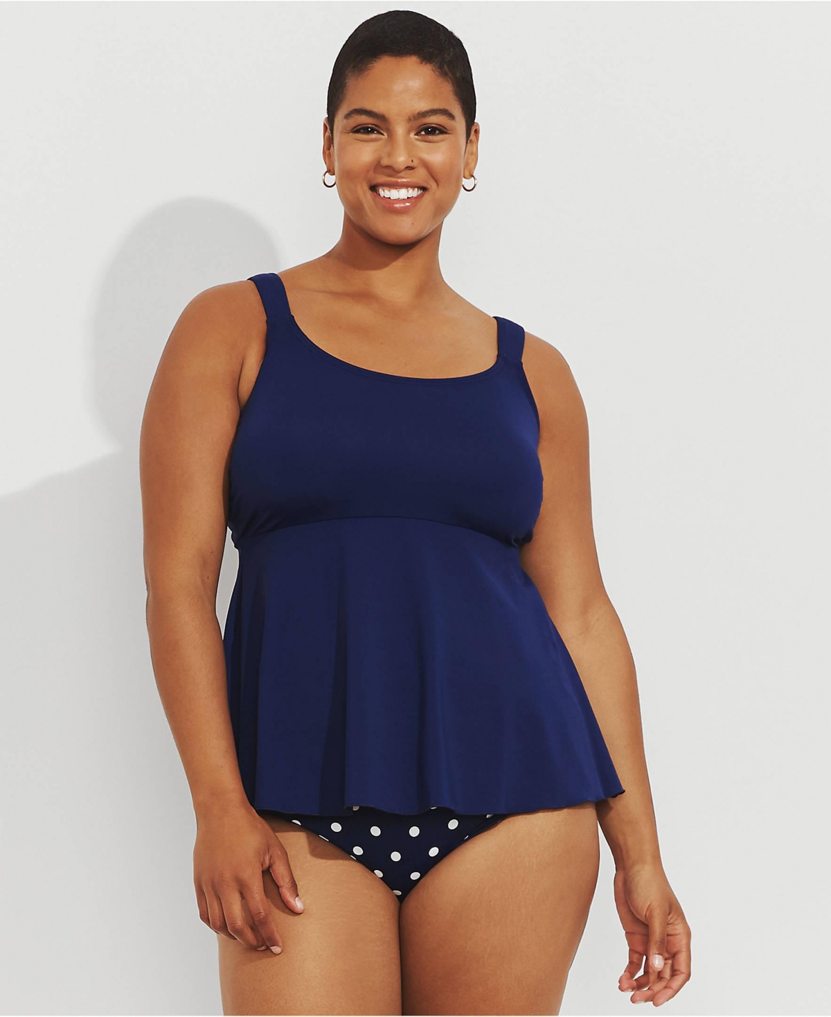 Click here for Lands End Womens Plus Size Adjustable Scoop Neck F... prices