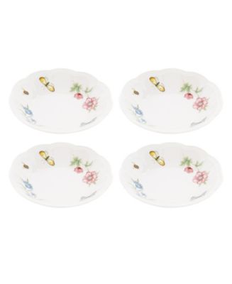 Lenox Butterfly Meadow Fruit Bowls, Set of 4 - Macy's